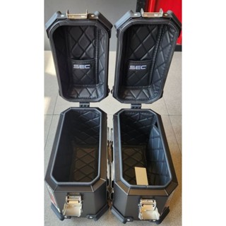 SEC Side Pannier Plastic Kryptonite and Alloy Side Box pair with ...