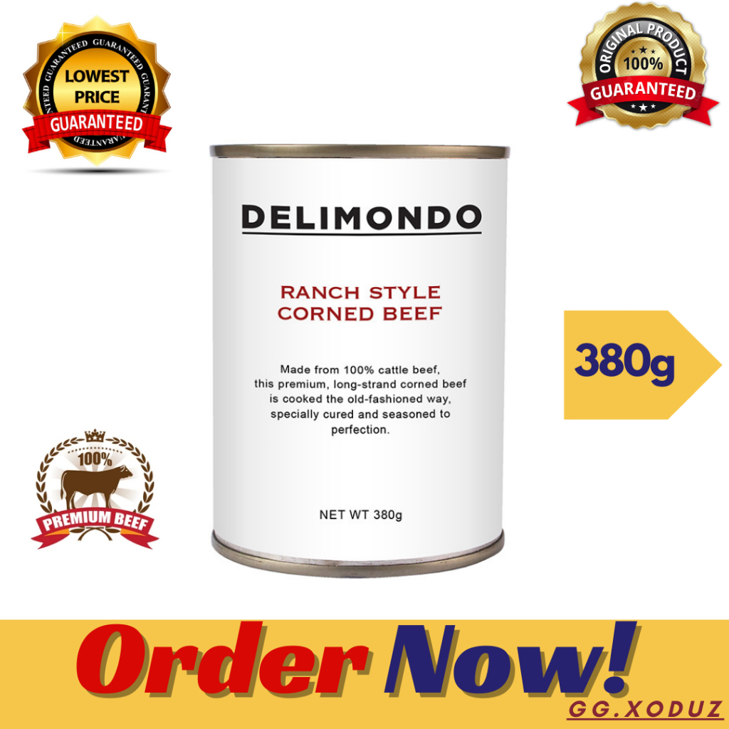 Authentic DELIMONDO [380g] RANCH STYLE, CHILI, TAPA, CALDERETA Premium ...