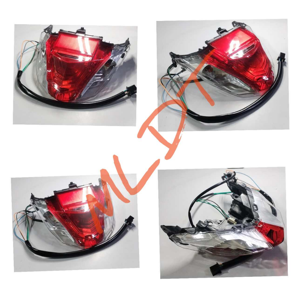 MOTORCYCLE TAIL LIGHT ASSY FOR BEAT FI V2 | Shopee Philippines