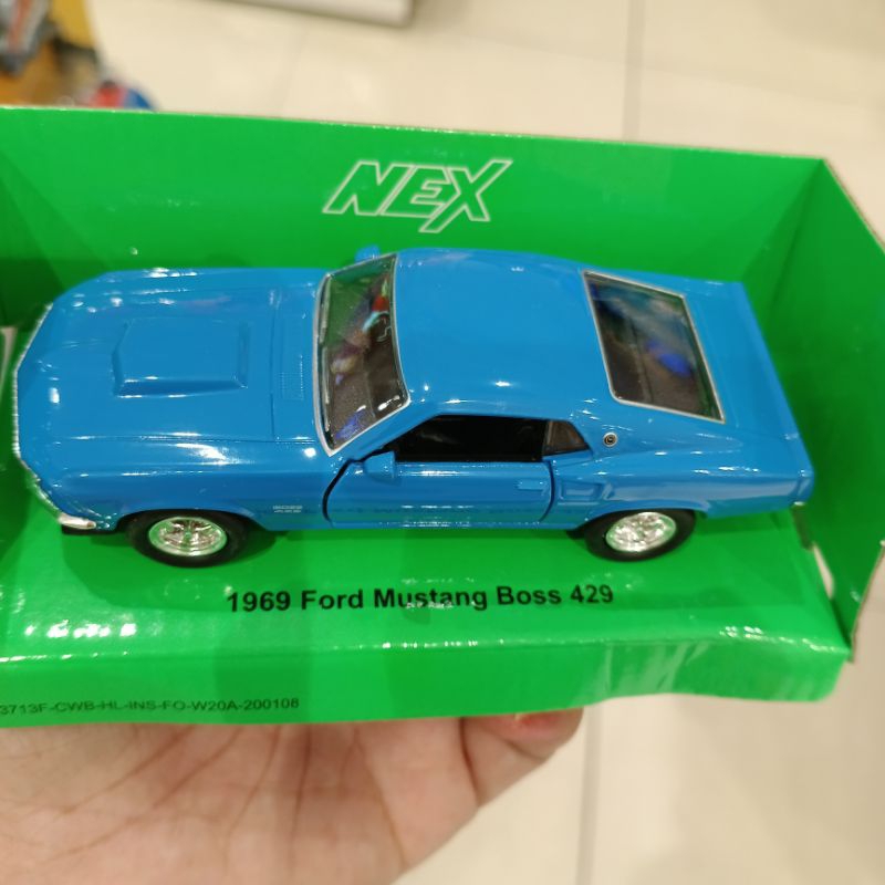 1969 Ford Mustang Boss 429 Blue Shopee Philippines