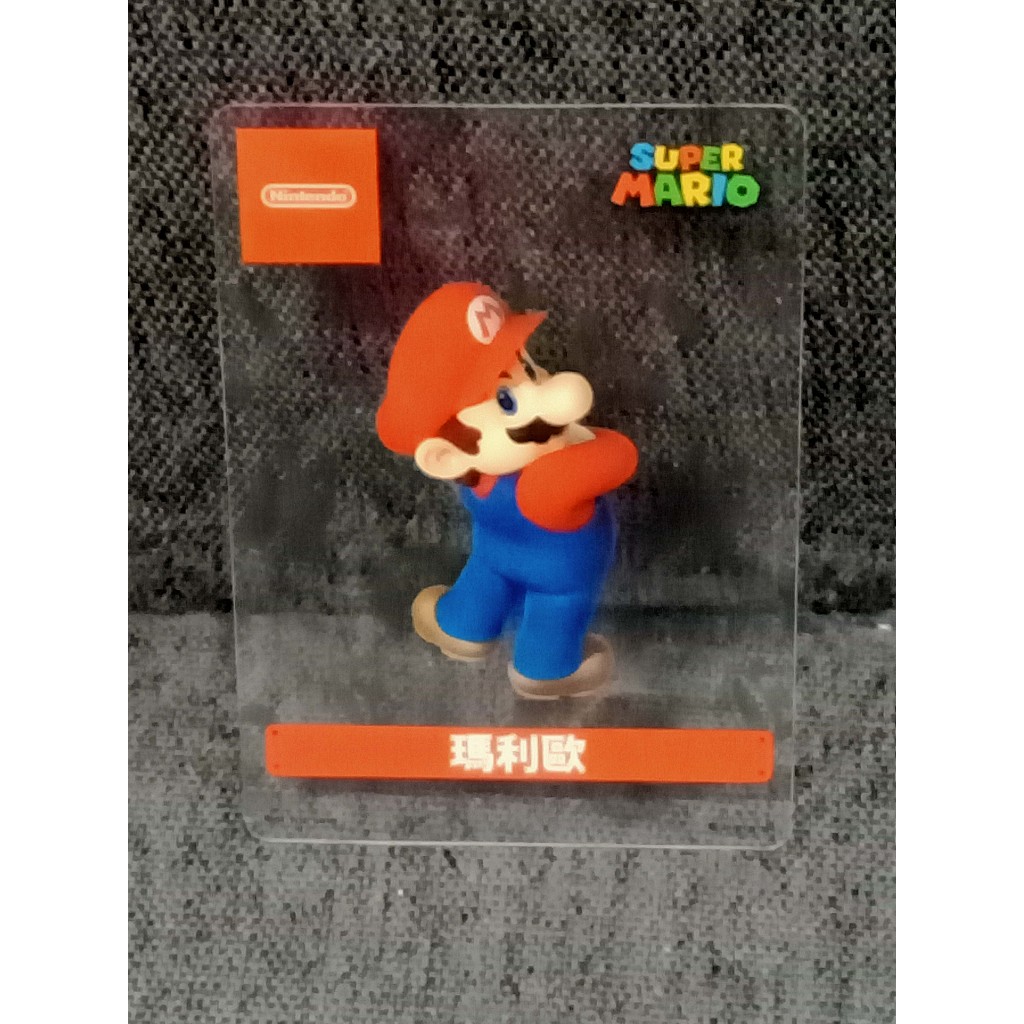 Mario Collectible Transparent Card (Brand new) | Shopee Philippines