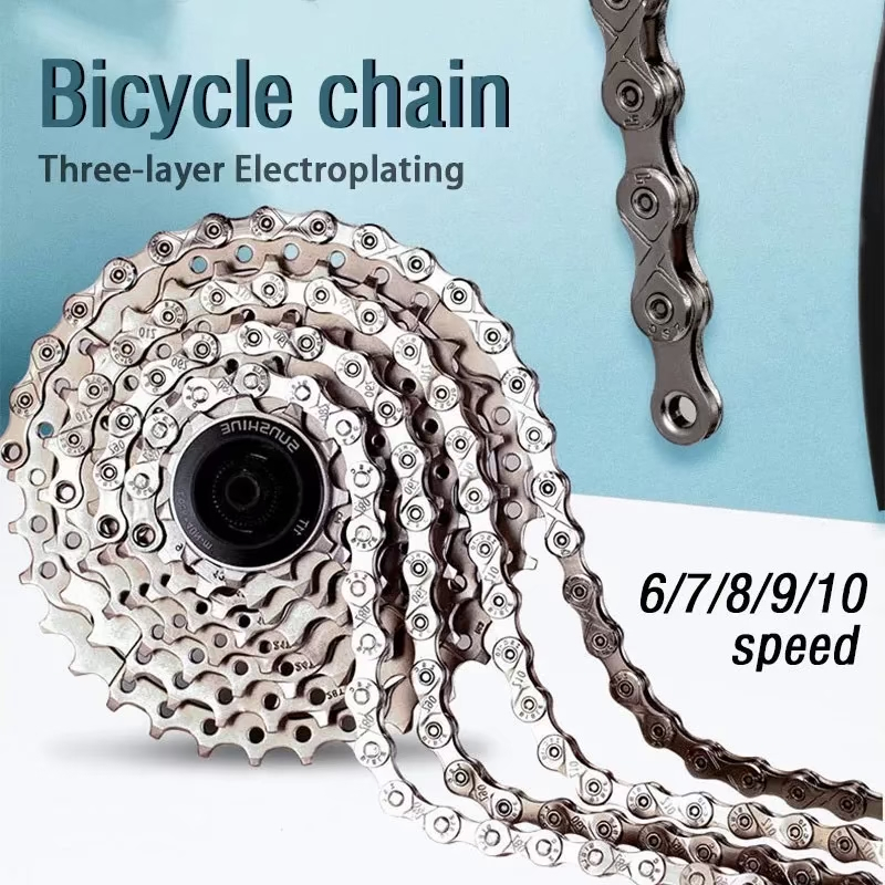 Bike Chain Chain 7/8/9/10/11 Speed for Mountain Bike MTB and Road Bike ...