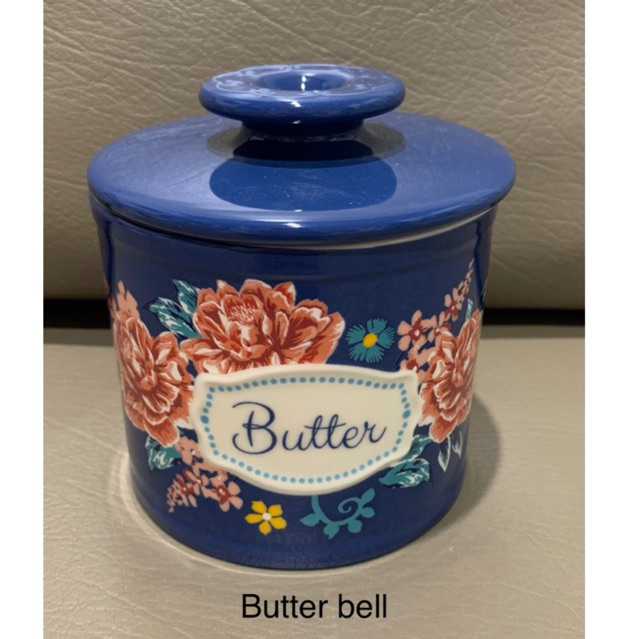 pioneer woman keepsake floral butter bell | Shopee Philippines