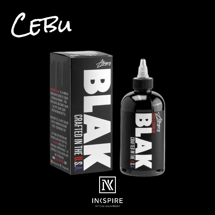 Allegory BLAK 8oz/Original USA-Tattoo Ink | Shopee Philippines