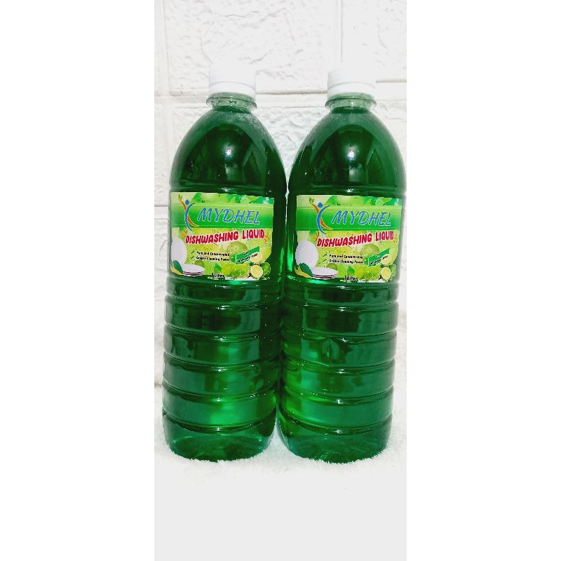 MYDHEL Diswashing Liquid Calamansi Scent 1 Liter - 2 pcs. | Shopee ...