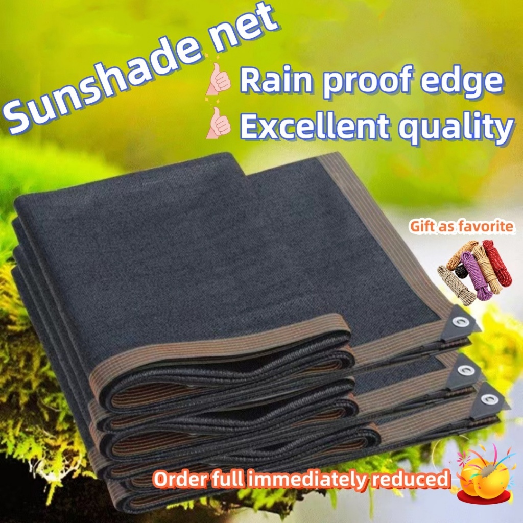 Black sunshade net sunscreen net encryption and thickening greenhouse ...