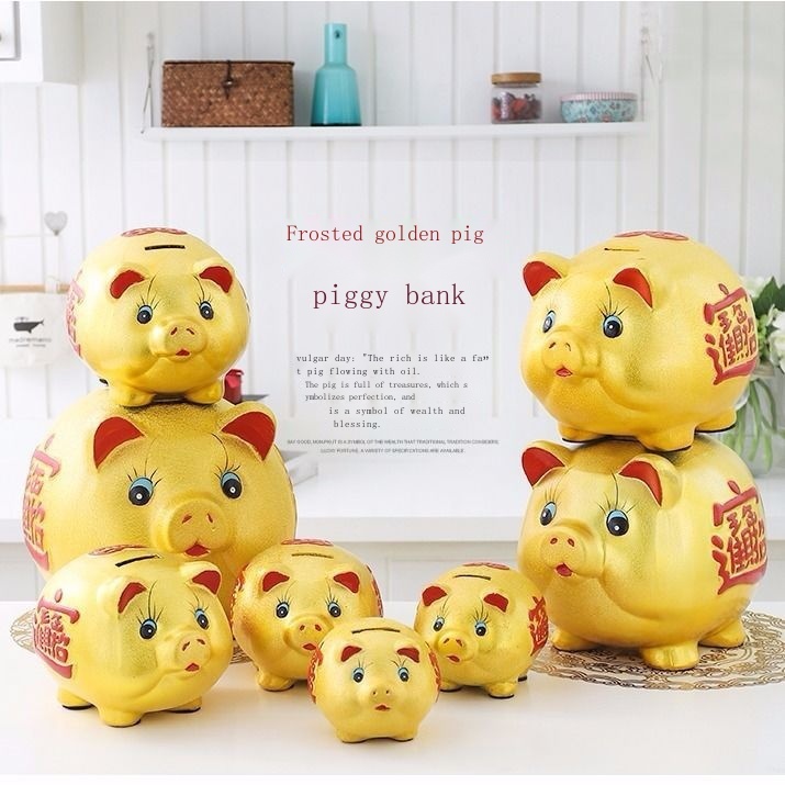 Golden Piggy Bank（Ipon Challenge） | Shopee Philippines