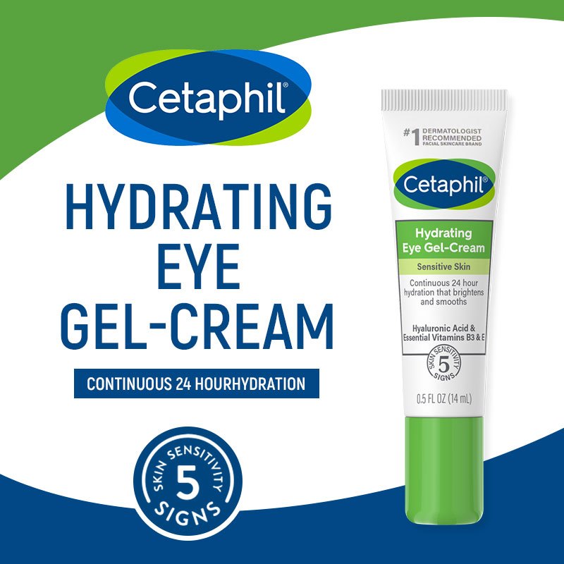 Cetaphil Moisturising Eye Cream Essence 14ml Sensitive Skin ...
