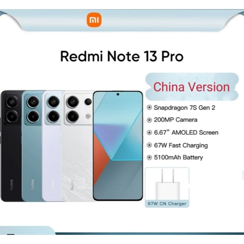 Redmi Note 13 Pro 5G Android Smartphone No COD | Shopee Philippines