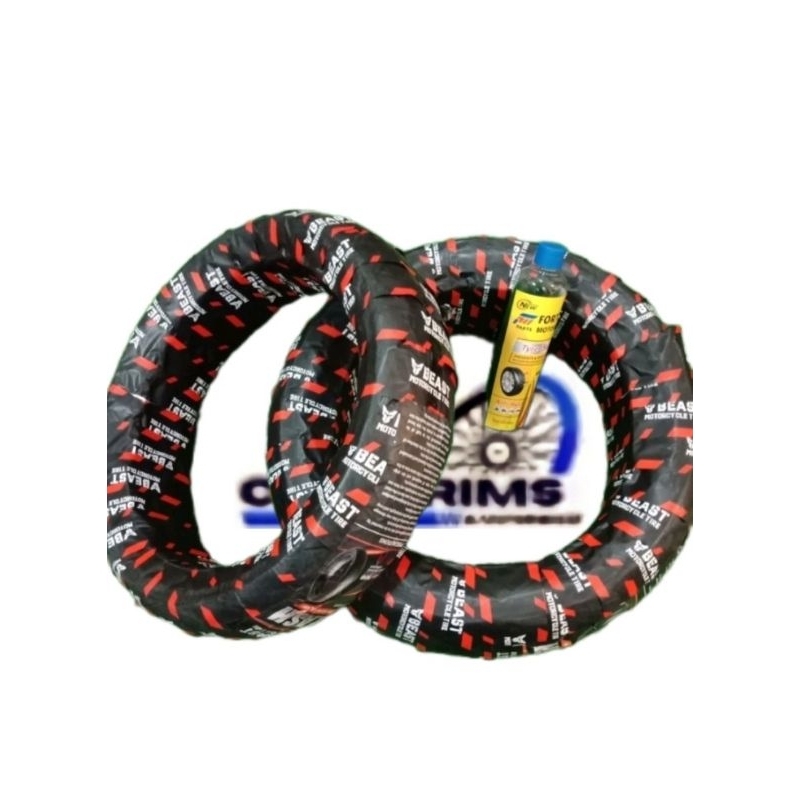 BEAST FLASH TIRE SET for NMAX (110/70-13&130/70-13) w/ free tire ...