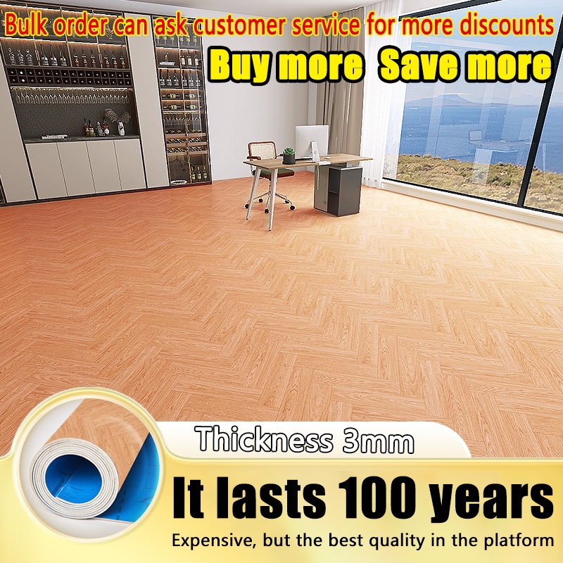 Vinyl tiles vinyl tile floor flooring self adhesiv（1*5/10m）tiles ...