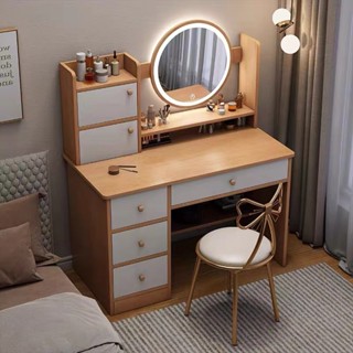 ALVIN Dressing Table Bedroom Minimalist Modern Ins Dressing Table ...