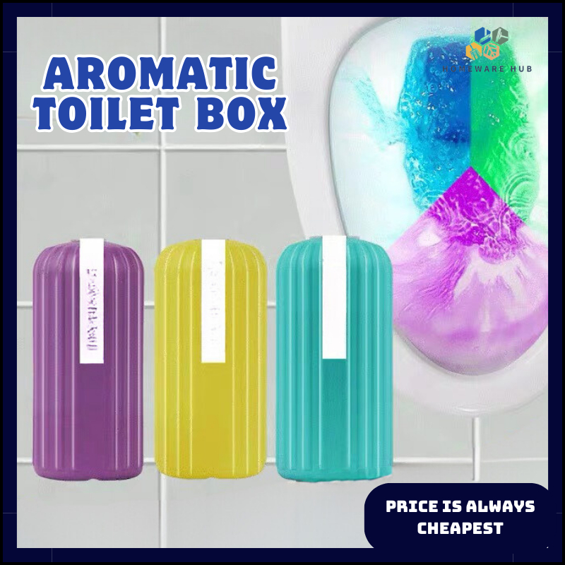 Toilet deodorizer box for bathroom toilet cleaner Homeware. | Shopee ...