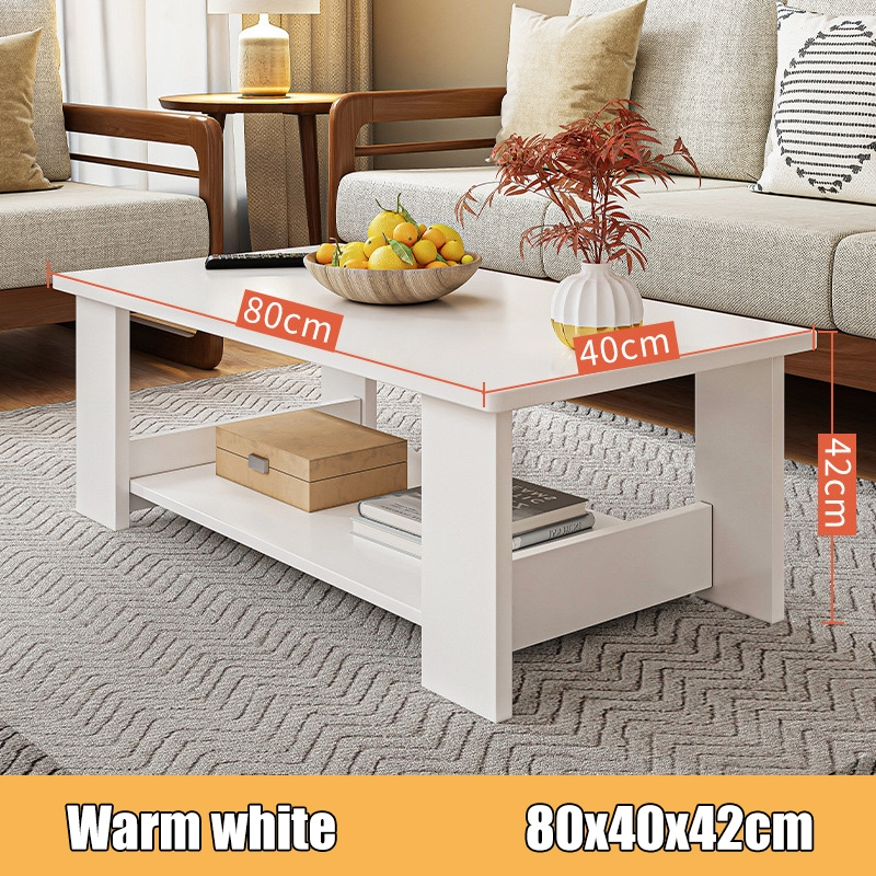 ALVIN Tea Table Sofa Table Sofa Living Room Center Table【 80*40*42cm ...