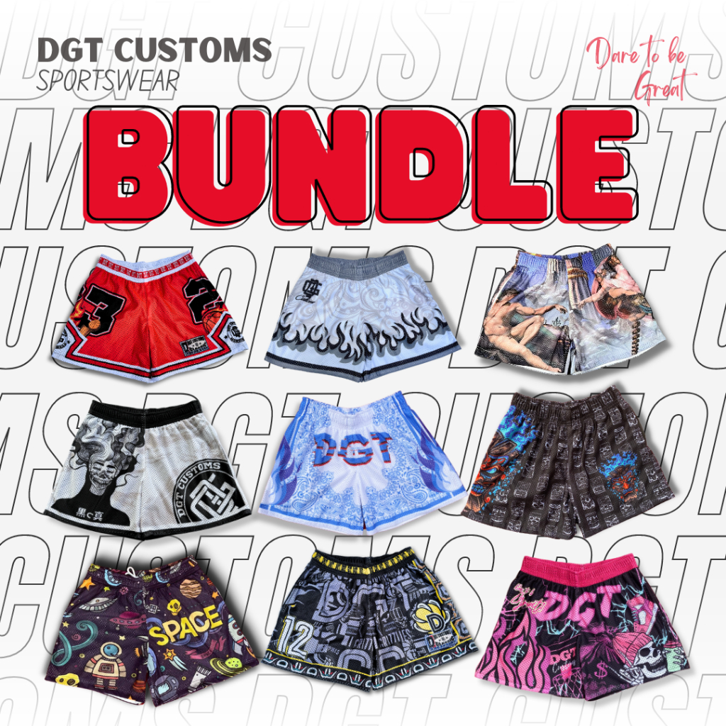 DGT MESH SHORT BUNDLE FOR PERSONAL USE AND RESELLERS - WHOLESALE ...