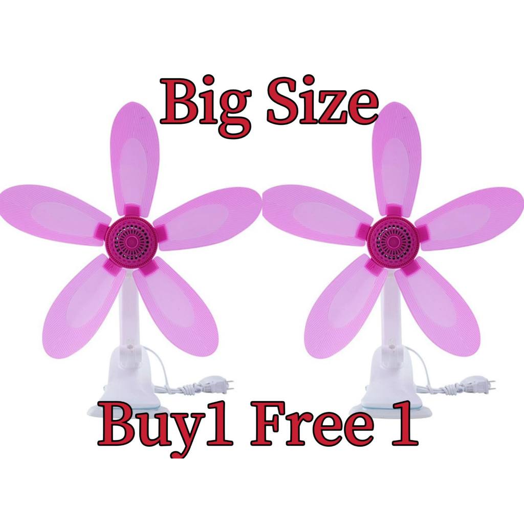 Asseenontv #12CM Blades Fan Anti-Heat Table Clip Fan 5 Blades Home ...
