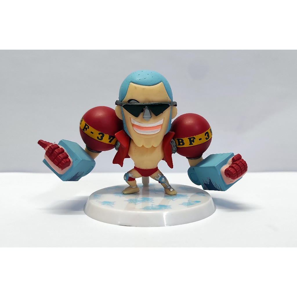 One Piece IK FRANKY ICHIBAN KUJI CHIBI AUTHENTIC LOOSE Figure | Shopee ...
