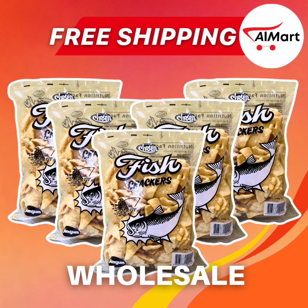 WHOLESALE! FISH CRACKER YUM YUM 100GRAMS (20 PIECES PER BOX) | Shopee ...