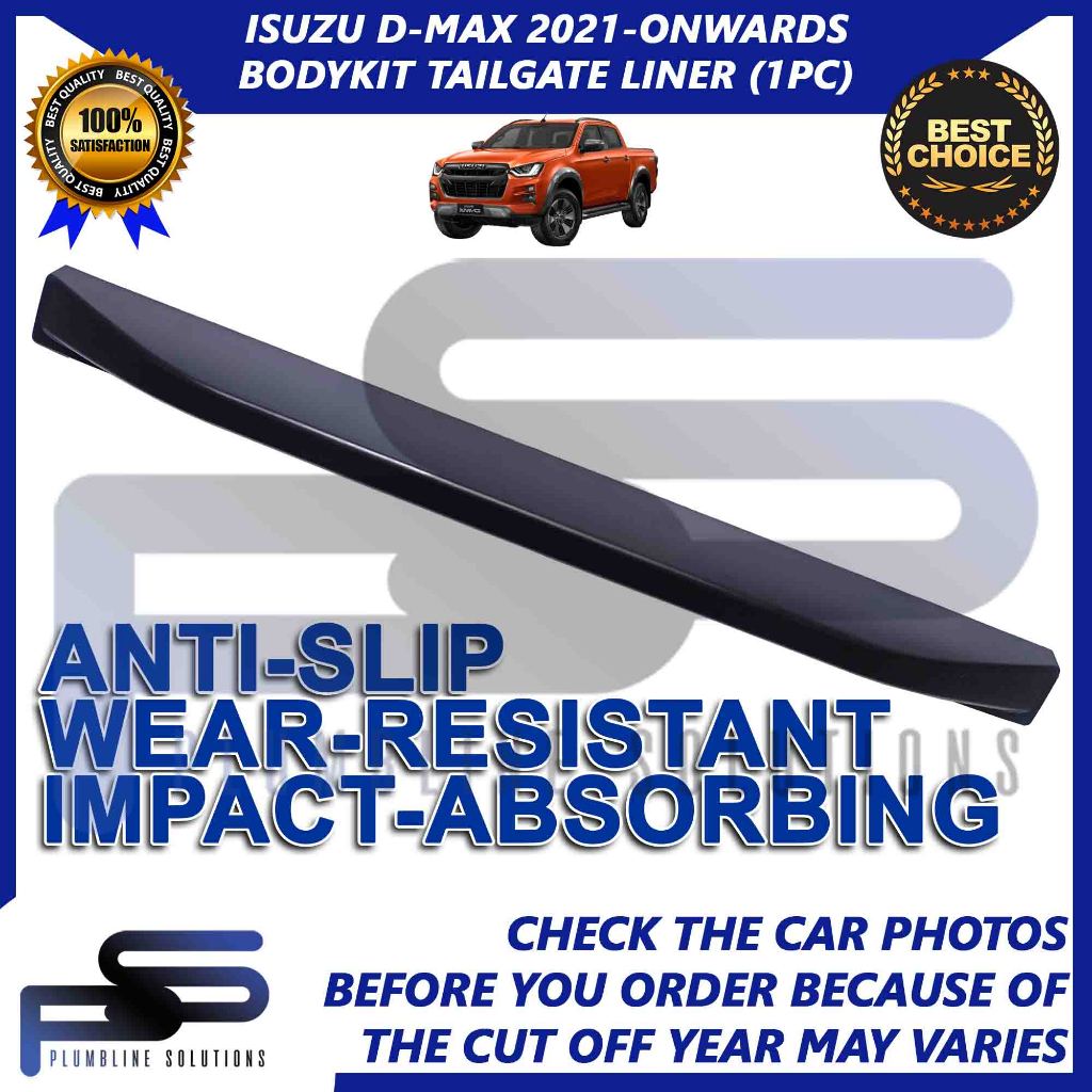 Isuzu Dmax BodyKit Tailgate Liner For 2021 2022 2023 Onwards / 1pc Only ...