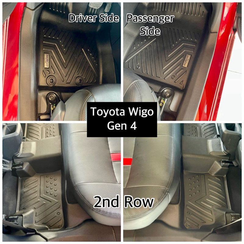 Toyota Wigo 2023-2024 Deepdish Matting Version 3 | Shopee Philippines