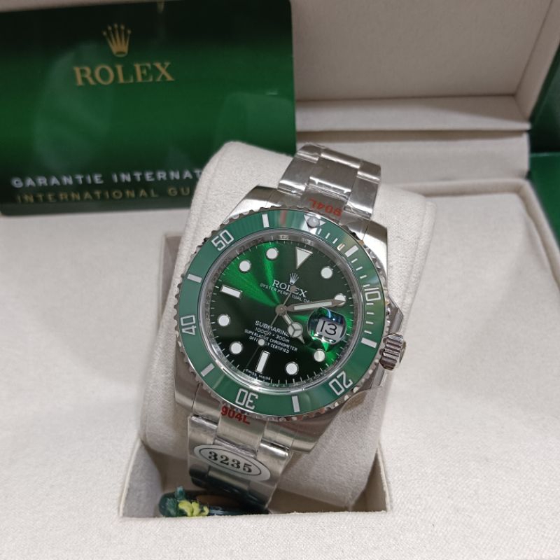 Rol.Ex Midtier Submariner Hulk New Men's Automatic Mechanical Watch ...