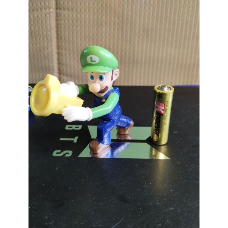 Super Mario Bros Movie Nintendo Luigi Yellow Flashlight Mcdo Cake ...