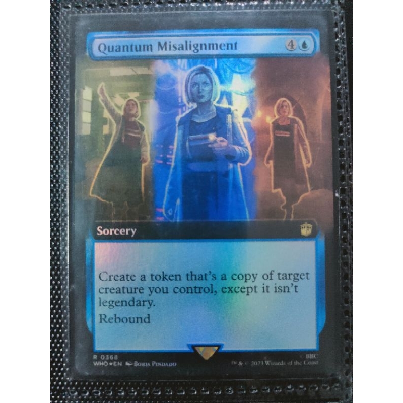 MTG - Quantum Misalignment - EXTENDED ART FOIL - WHO | Shopee Philippines