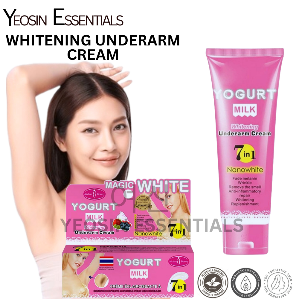 Magic White Yogurt Milk Whitening Underarm Cream 7in1 Brightening Anti ...