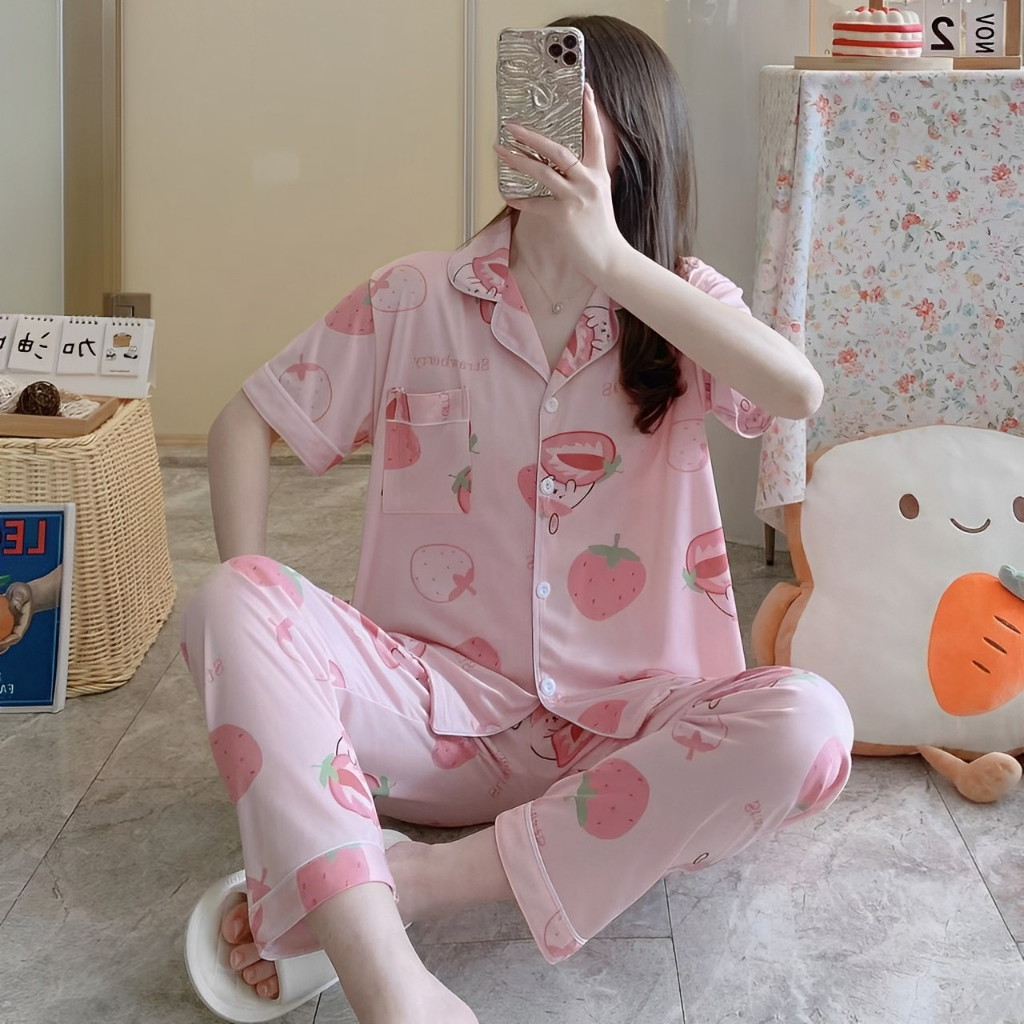 HIHI cotton pajama terno fashional new design sleepwear for women ...