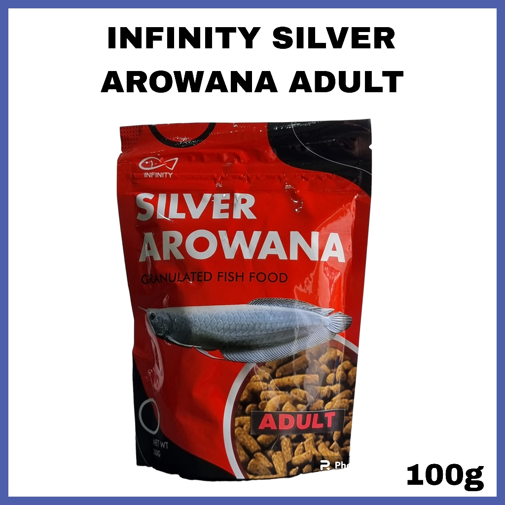 Infinity Silver Arowana Granulated Fish Food 100g | Shopee Philippines