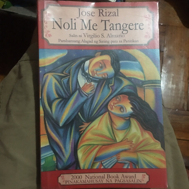 Jose Rizal - Noli Me Tangere (Virgilio S. Almario Tagalog Translation ...