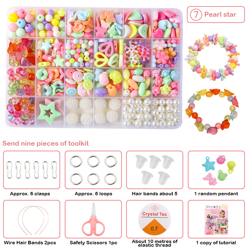 Great-King diy bracelet kit complete set for kids diy bracelet set ...