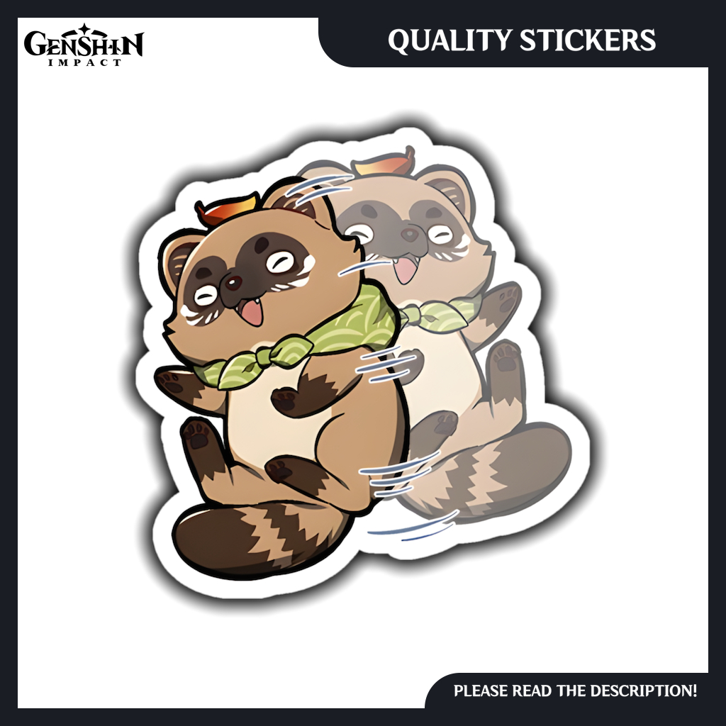 Bake-Danuki - Genshin Impact Emoji Stickers | Shopee Philippines