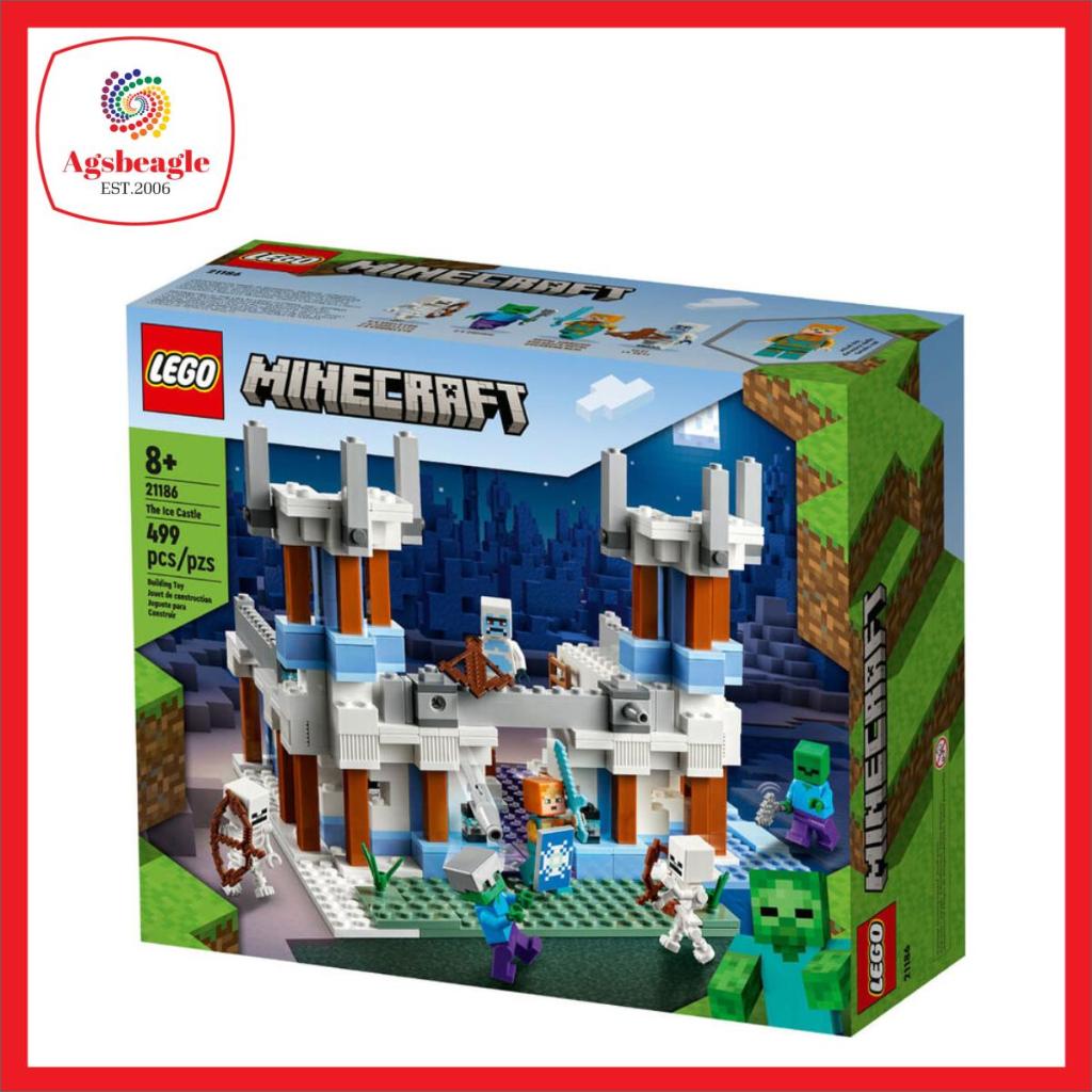 Lego Minecraft The Ice Castle 21186 (2022) | Shopee Philippines