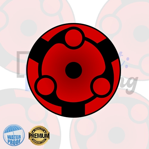 Madara Mangekyu Sharingan (Premium Waterproof and Fade-resistant ...
