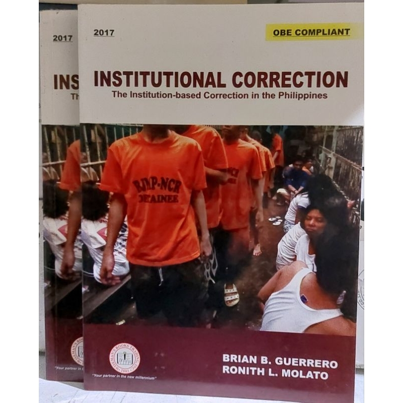 INSTITUTIONAL CORRECTION: The Institution-based Correction in the ...