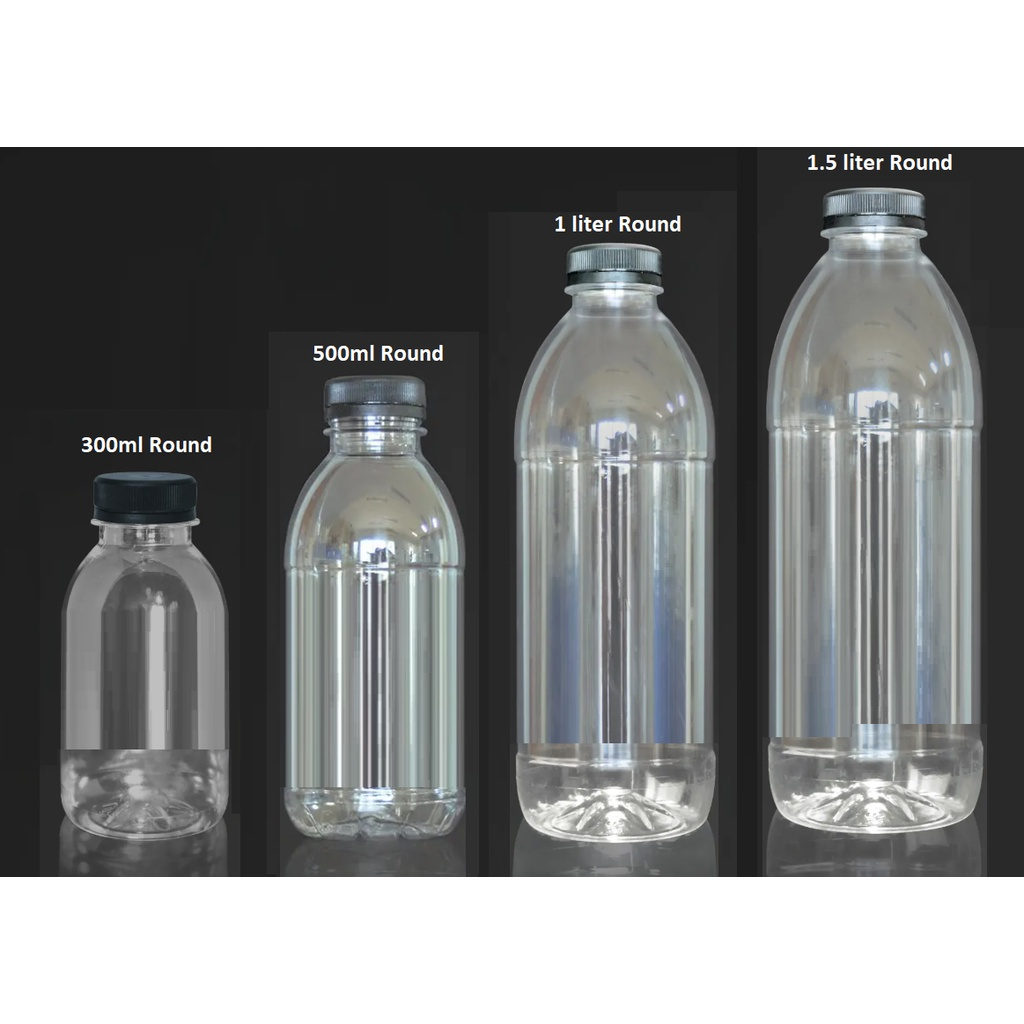 FP Bottles PET Bottles Cylinder Round Cube Bottles 250ml 300ml 350ml ...