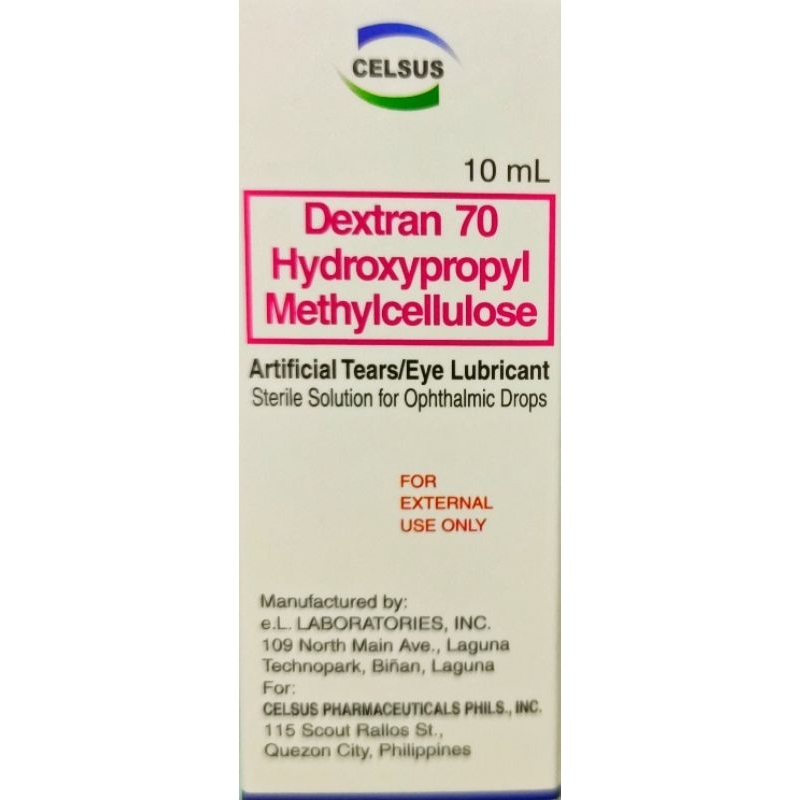 Dextran 70 Eyedrops Celsus 10ml | Shopee Philippines