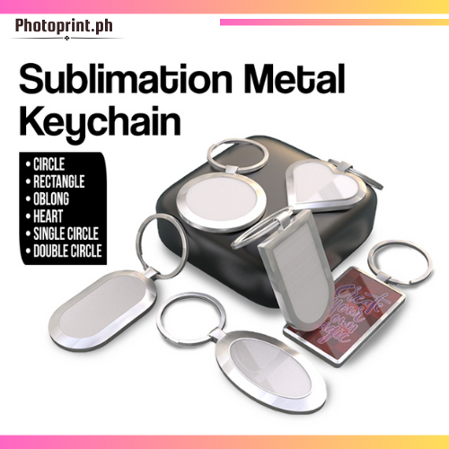 Sublimation Printable Blank Metal Keychain (no print) | Shopee Philippines