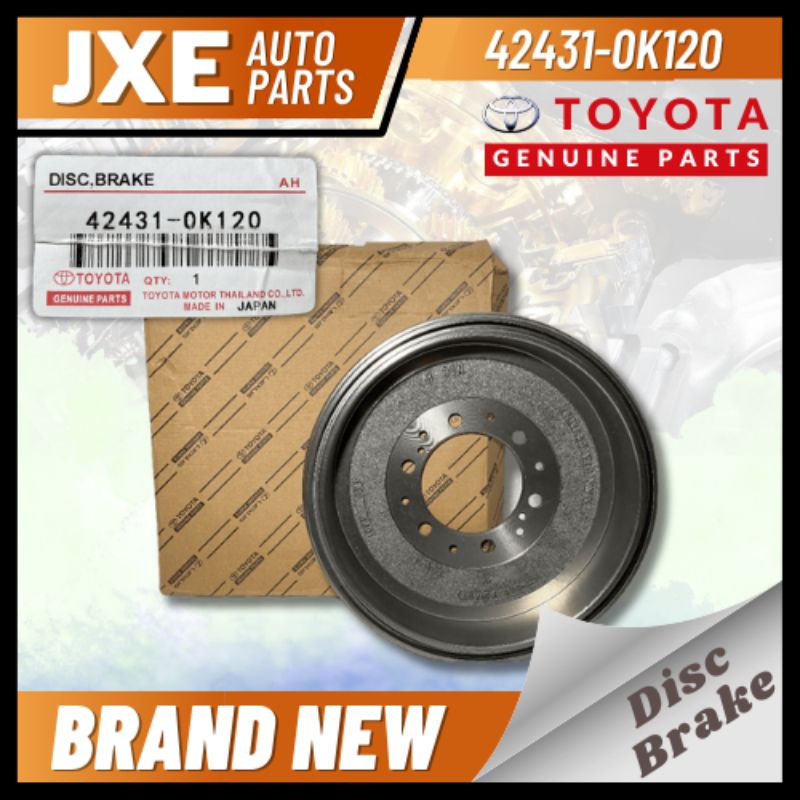 Brake Drum Rear for Toyota Fortuner/Hilux 2005-2015 (42431-0K120 ...