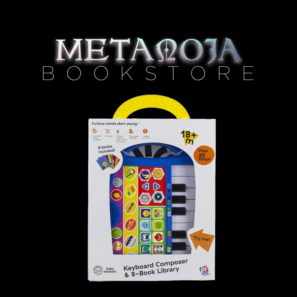 BABY EINSTEIN: 8-BOOK LIBRARY & KEYBOARD COMPOSER | Shopee Philippines