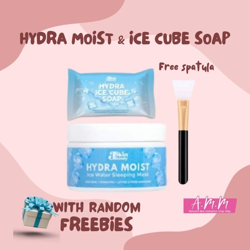 HYDRA MOIST ICE WATER SLEEPING MASK new packaging and HYDRA ICE CUBE ...