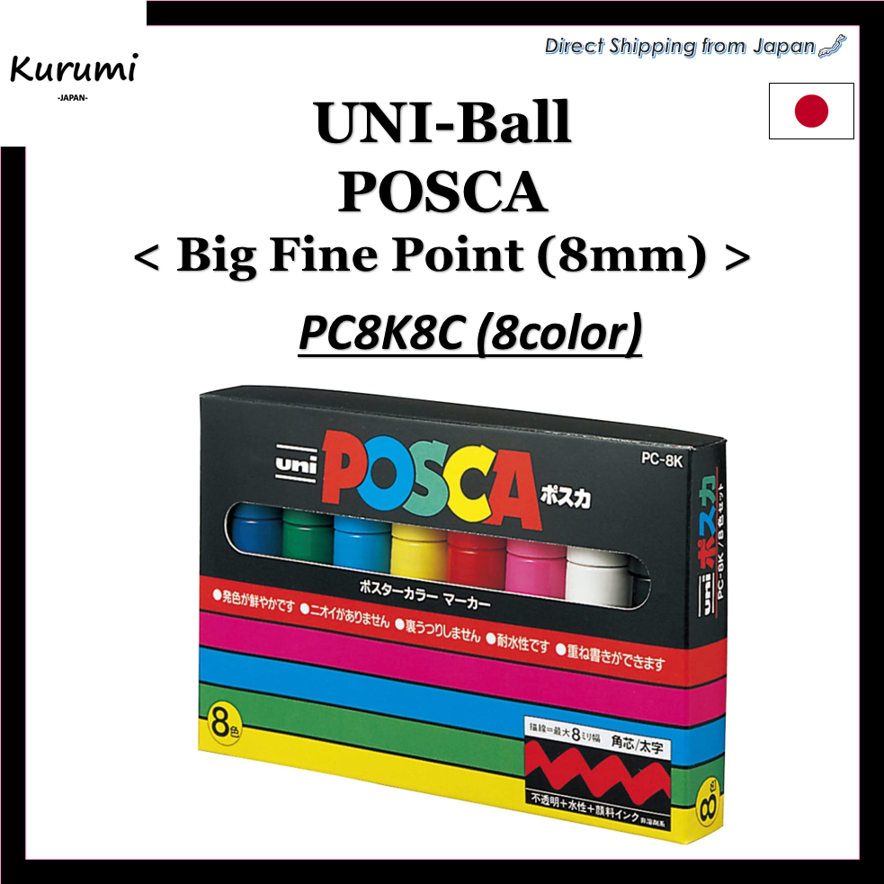 Uni-Ball POSCA Big (Bold) Fine Point (8mm) | Shopee Philippines