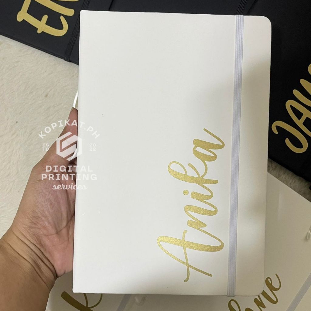 Personalized A5 Moleskin Notebook with Garter Journal Notebook | Shopee ...