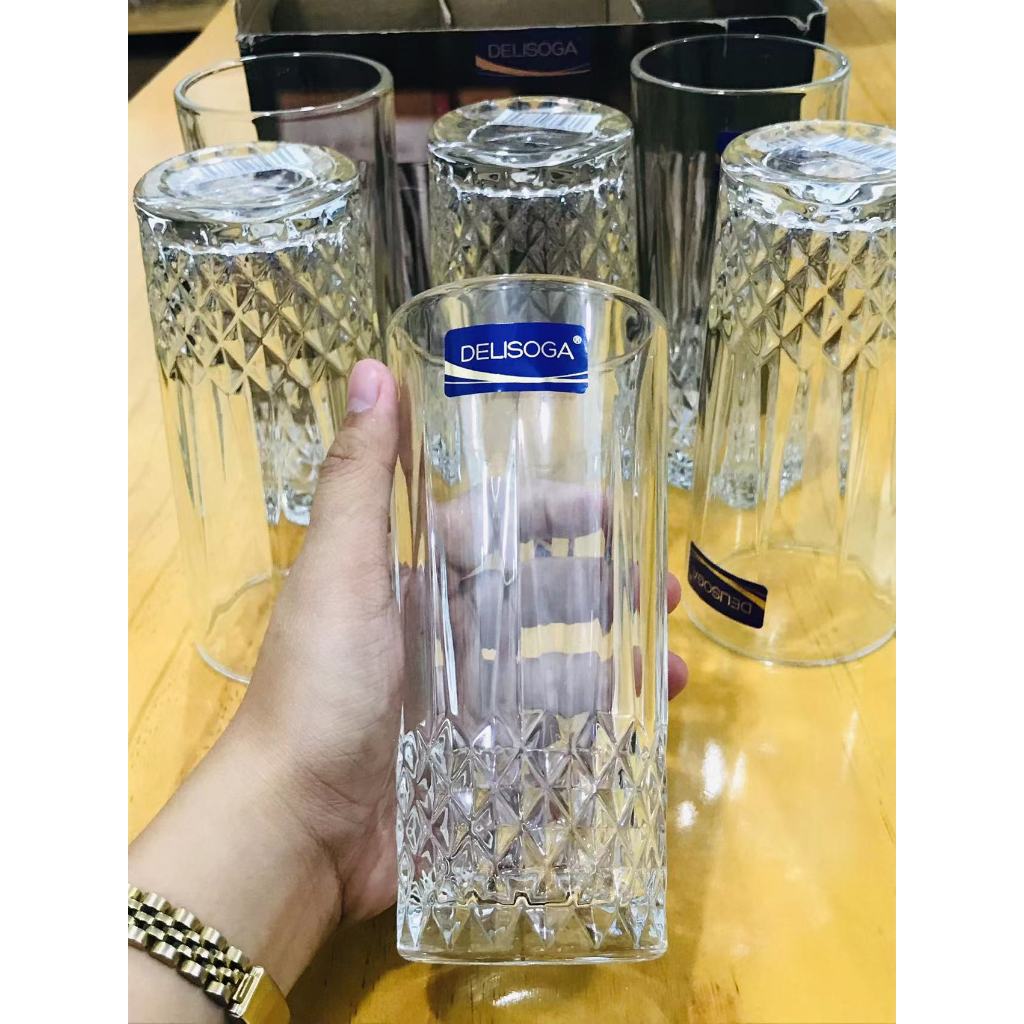 DELI DSKB028-3 highball glass drinking glassware cocktail glass (1pc ...