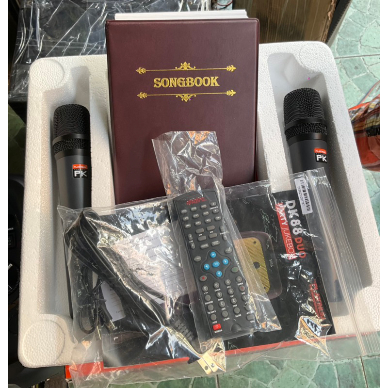 PLATINUM DK88 DUO PARTY JUKEBOX SPEAKER W/ BUILT-IN KARAOKE | Shopee ...