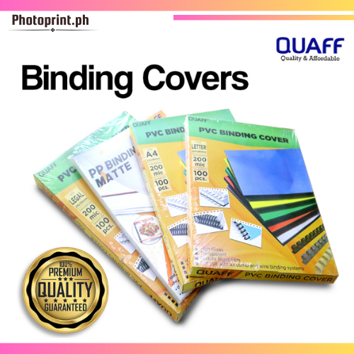 QUAFF PVC Binding Cover Clear 200 Mic A4 | Short & Long Size (100sheets per pack) | Shopee ...