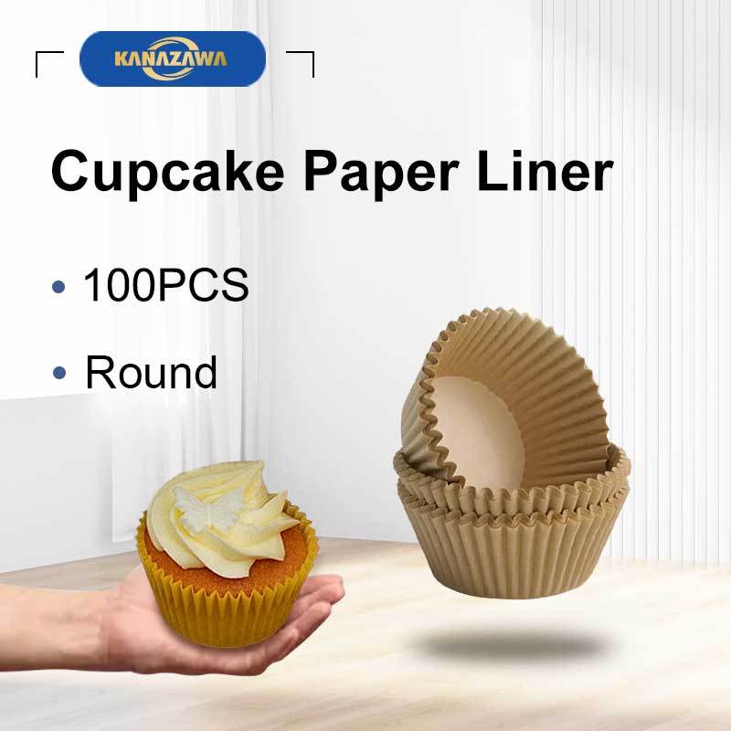 KANAZAWA Cupcake Paper Liner Disposable Pastry Liner 100/200/300/500Pcs ...