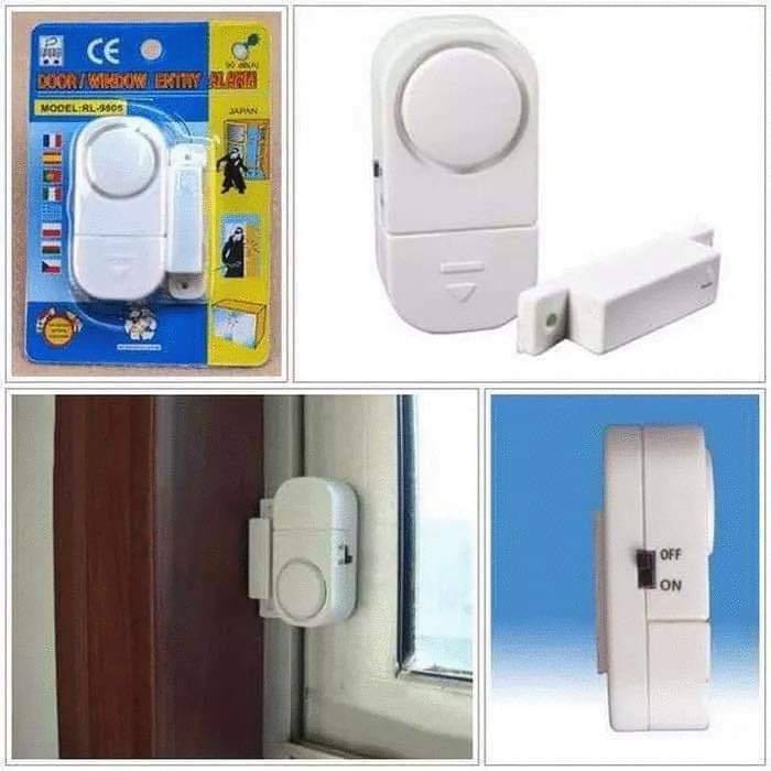 JH Wireless Home Security Door Window Entry Alarm Warning System ...