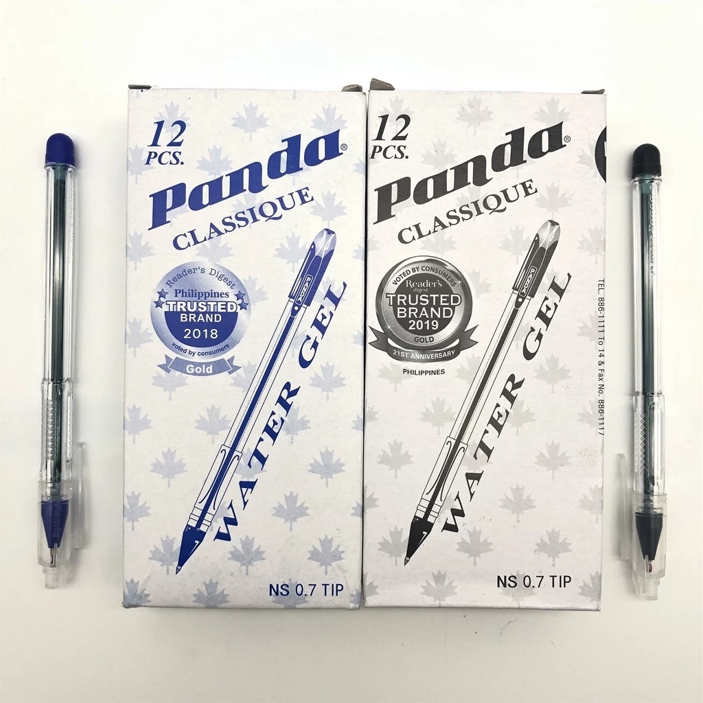 12pcs Panda School Supplies Water Gel Ballpen ( Luckystar.shop.ph ...